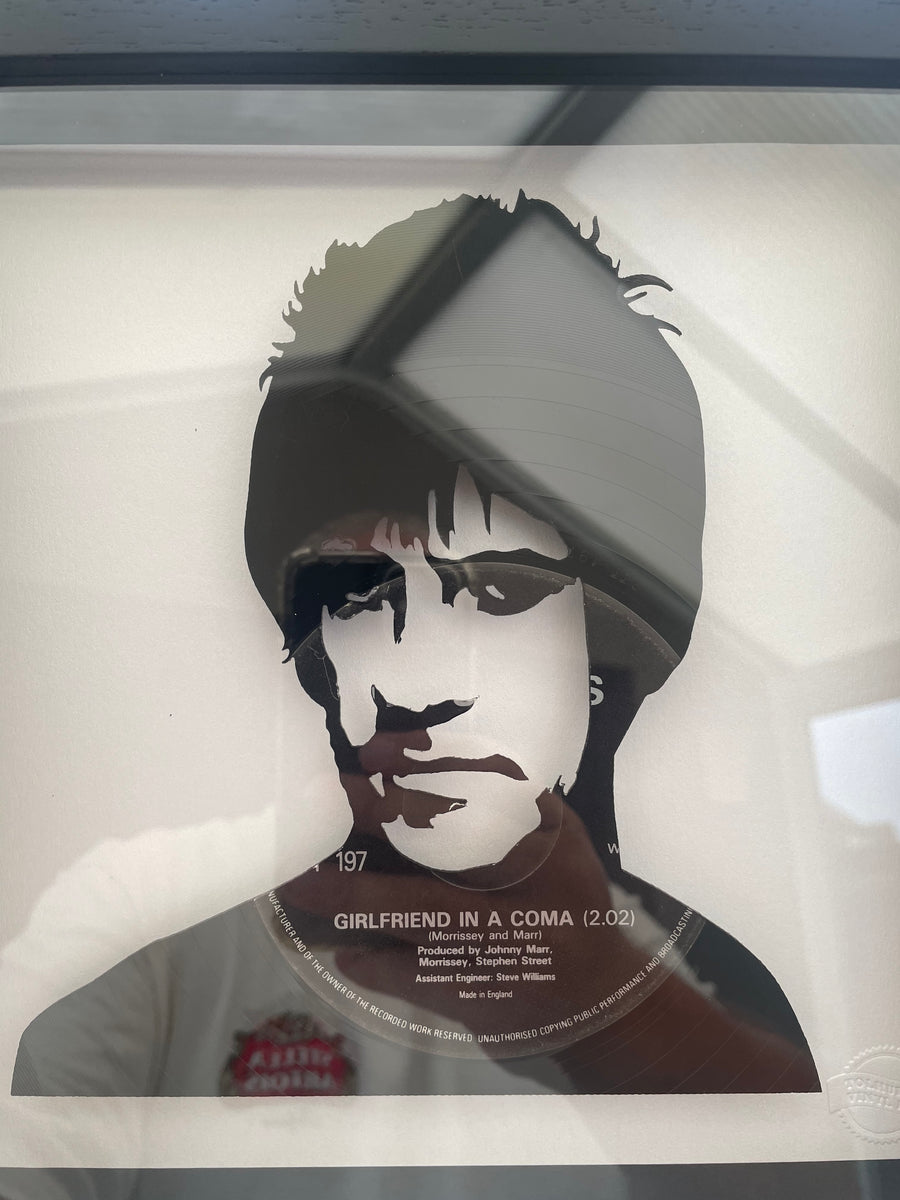 Johnny Marr from The Smiths - Girlfriend in a Coma - Vinyl Record Art ...