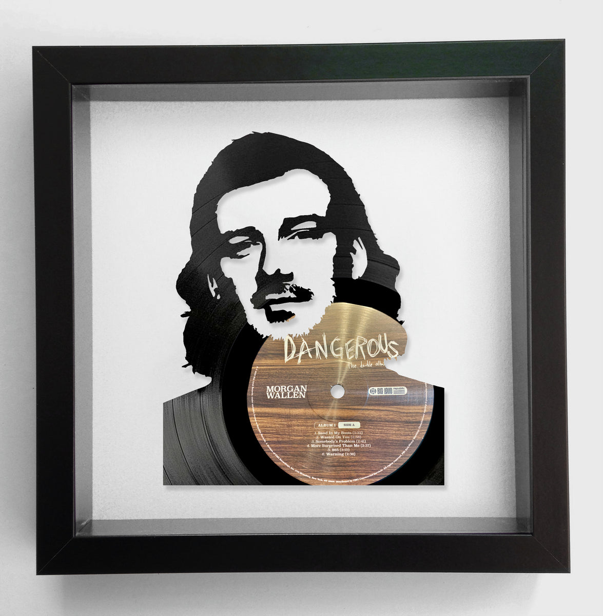 Morgan Wallen – Dangerous - Original Framed Vinyl Record Art 2021 ...