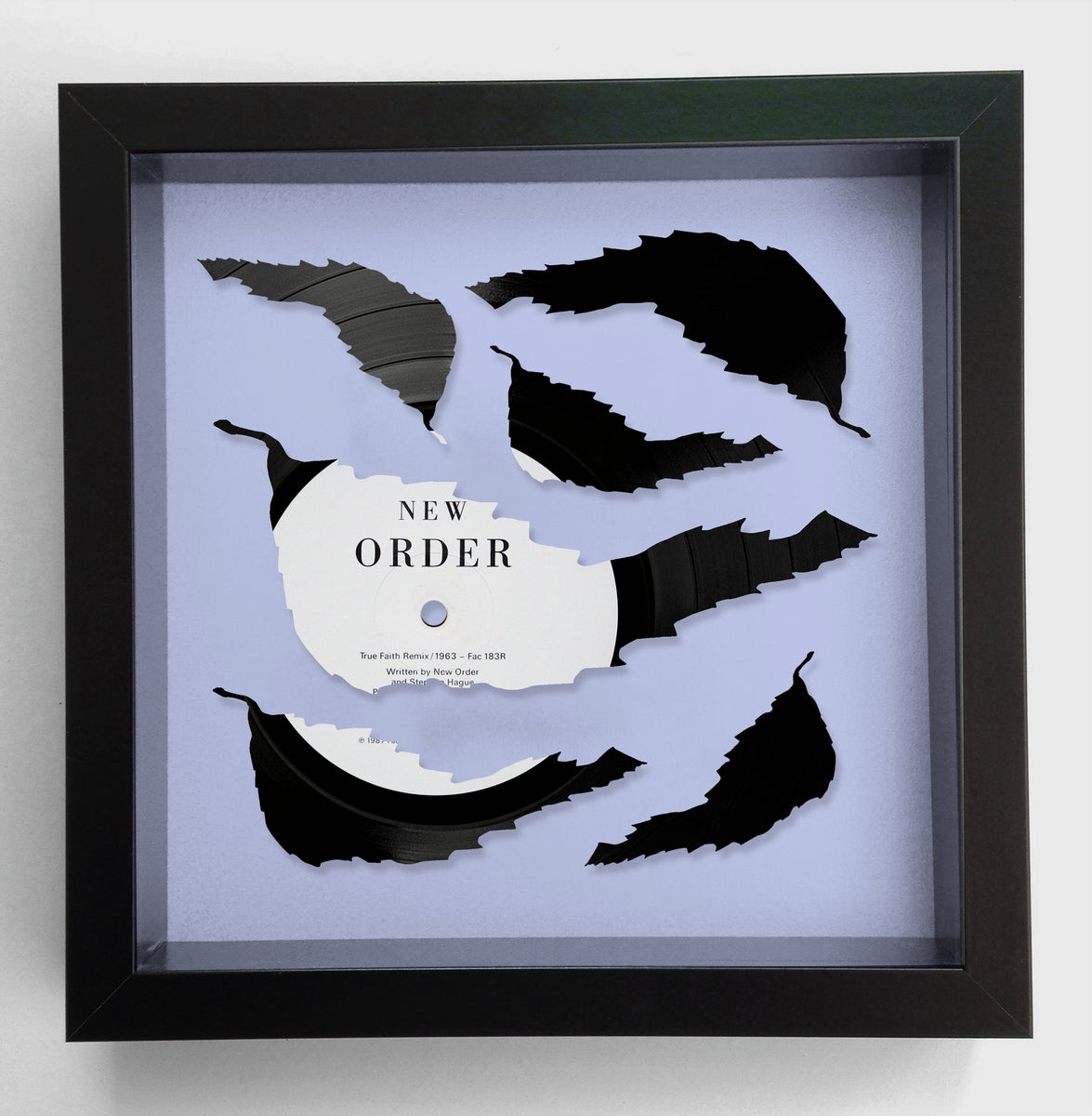 New Order - True Faith - Original Vinyl Record Art 1994 – Tolhurst ...