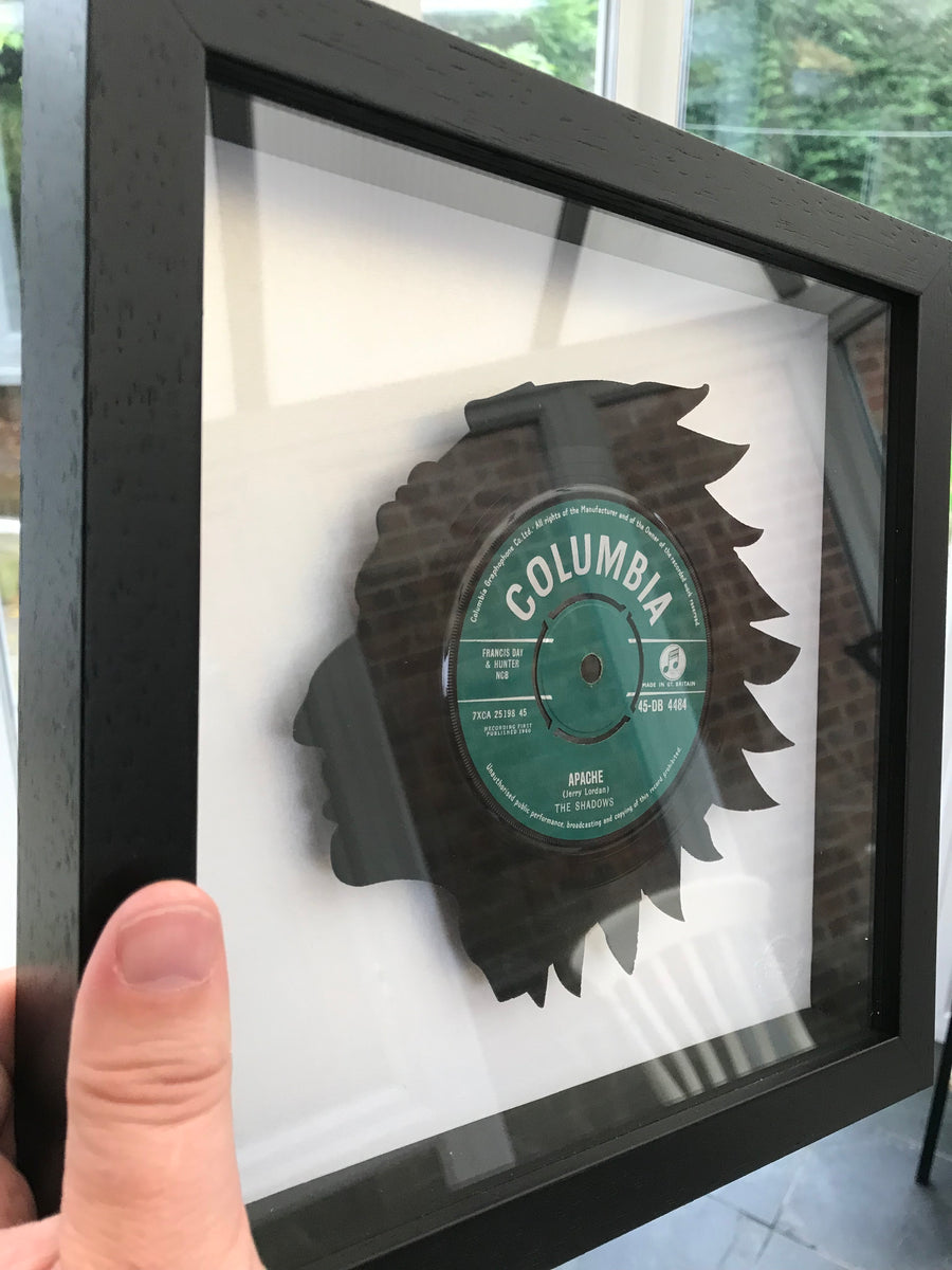 The Shadows - Apache - Vinyl Record Art 1960 – Tolhurst Vinyl Art