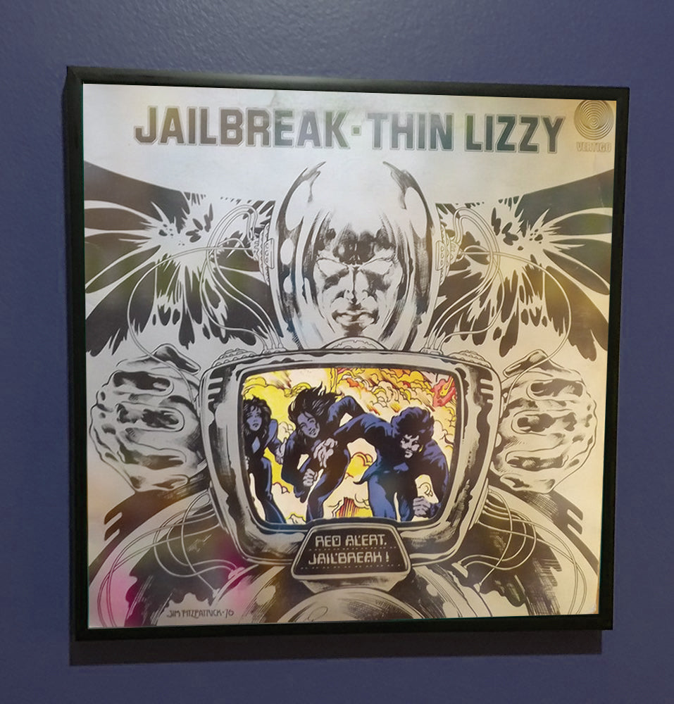Thin Lizzy - Jailbreak - Framed Album Artwork Sleeve 1976 – Tolhurst ...