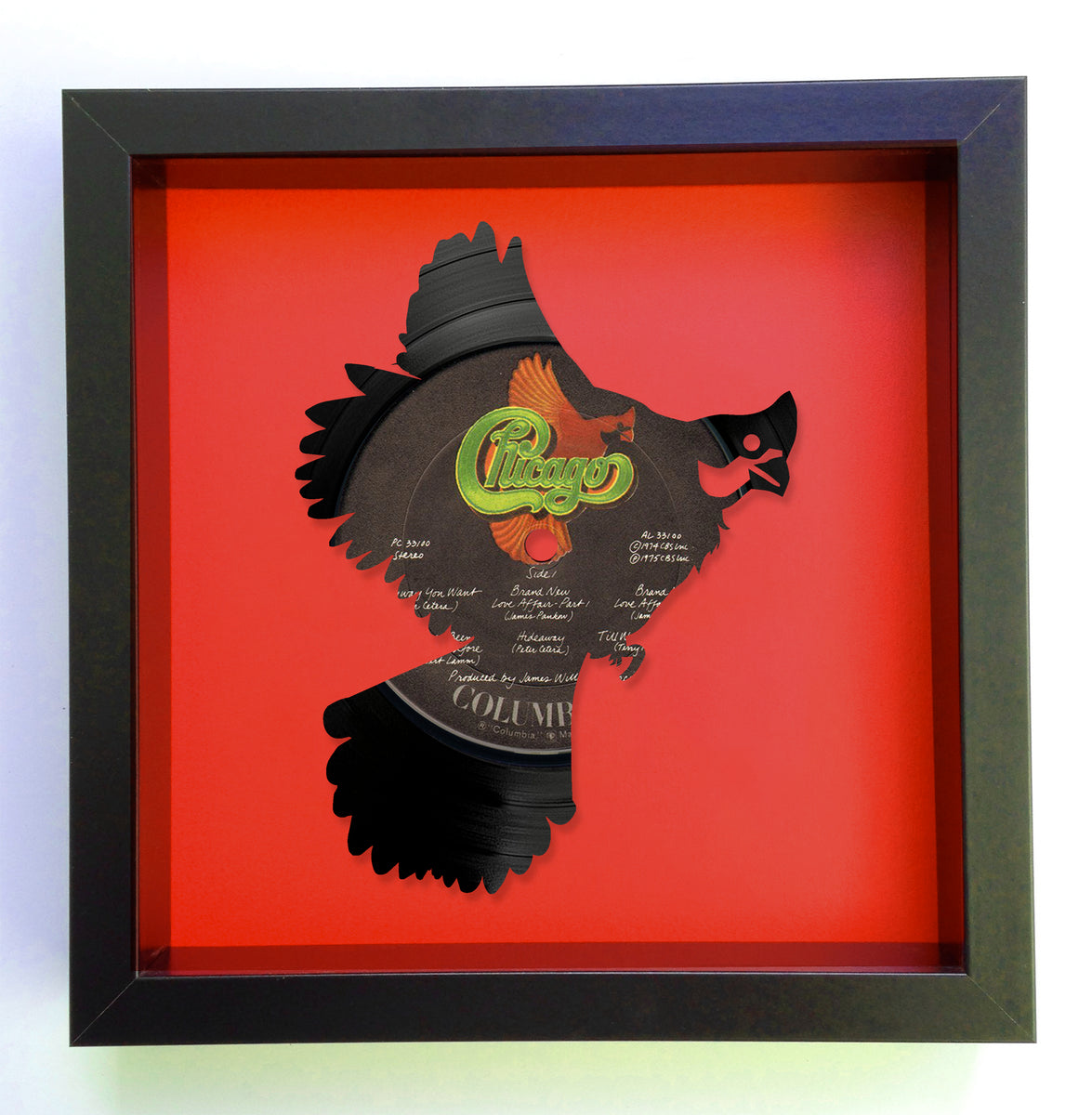 Chicago VIII - Cardinal in Flight - Original Vinyl Record Art 1974 ...